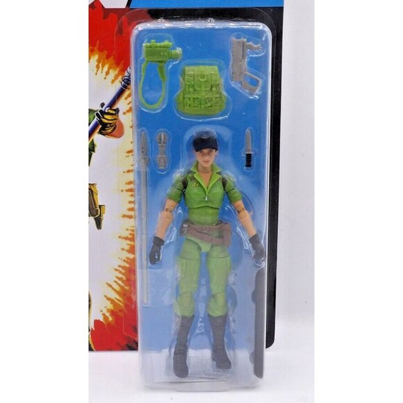 Hasbro | Toys | Gi Joe Lady Jane Blister Pack 222 Nos Complete | Poshmark